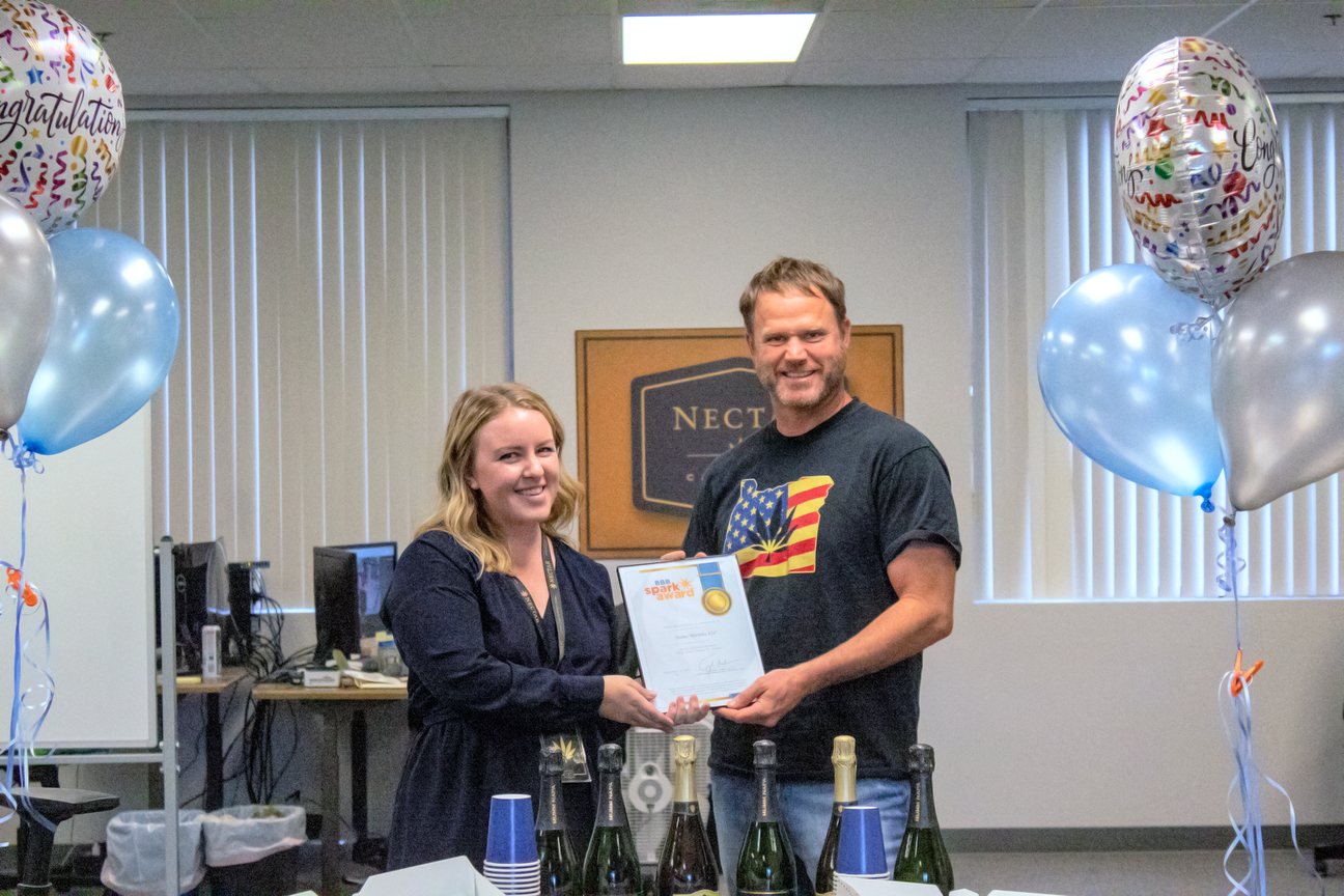 Nectar Receives 2019 BBB Spark Award. We Thank Your for This Amazing ...